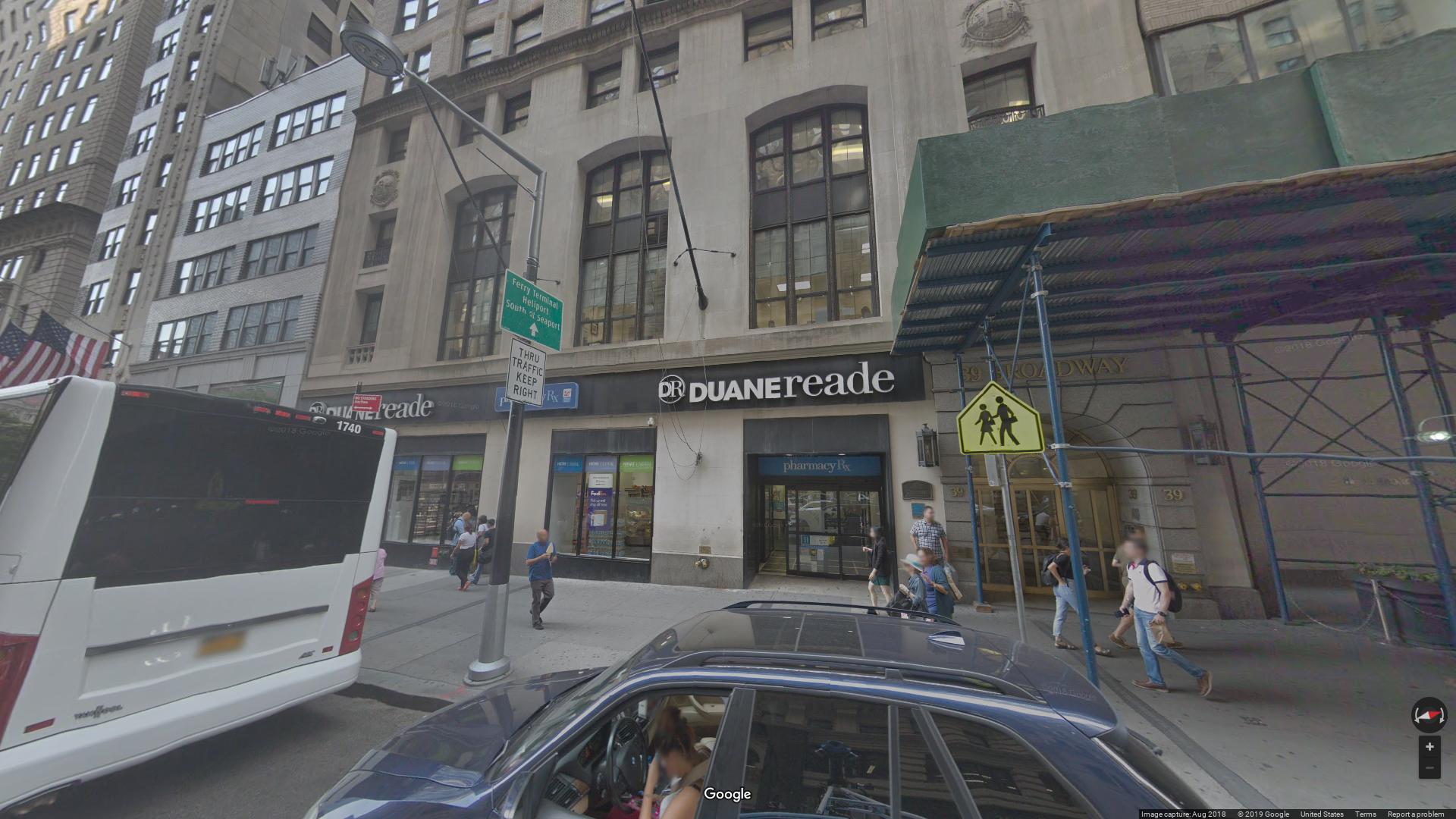 Rent, lease office 39 Broadway